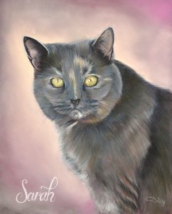 Chat au pastel - Cindy Barillet